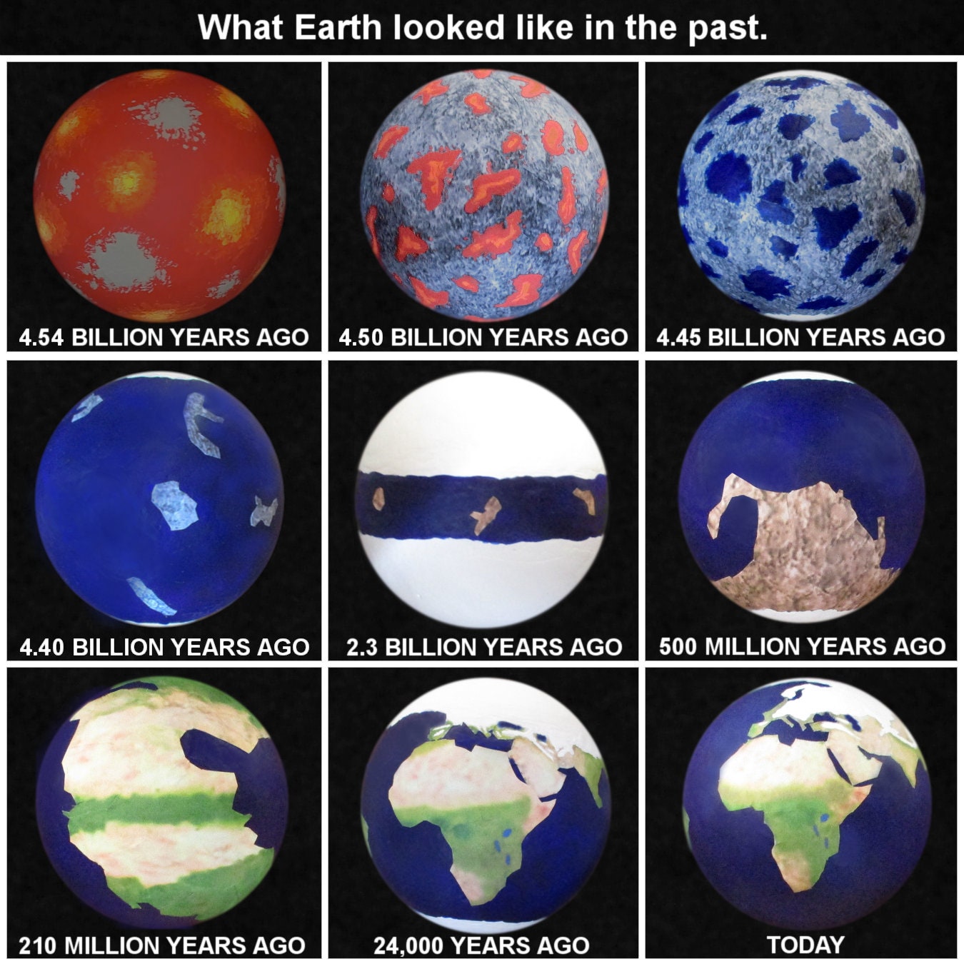 Paleo Earth Globes - Etsy