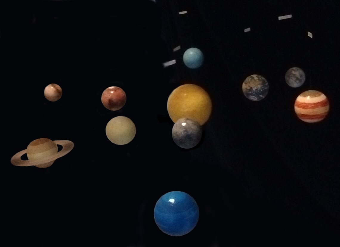 Hanging Solar System - Etsy