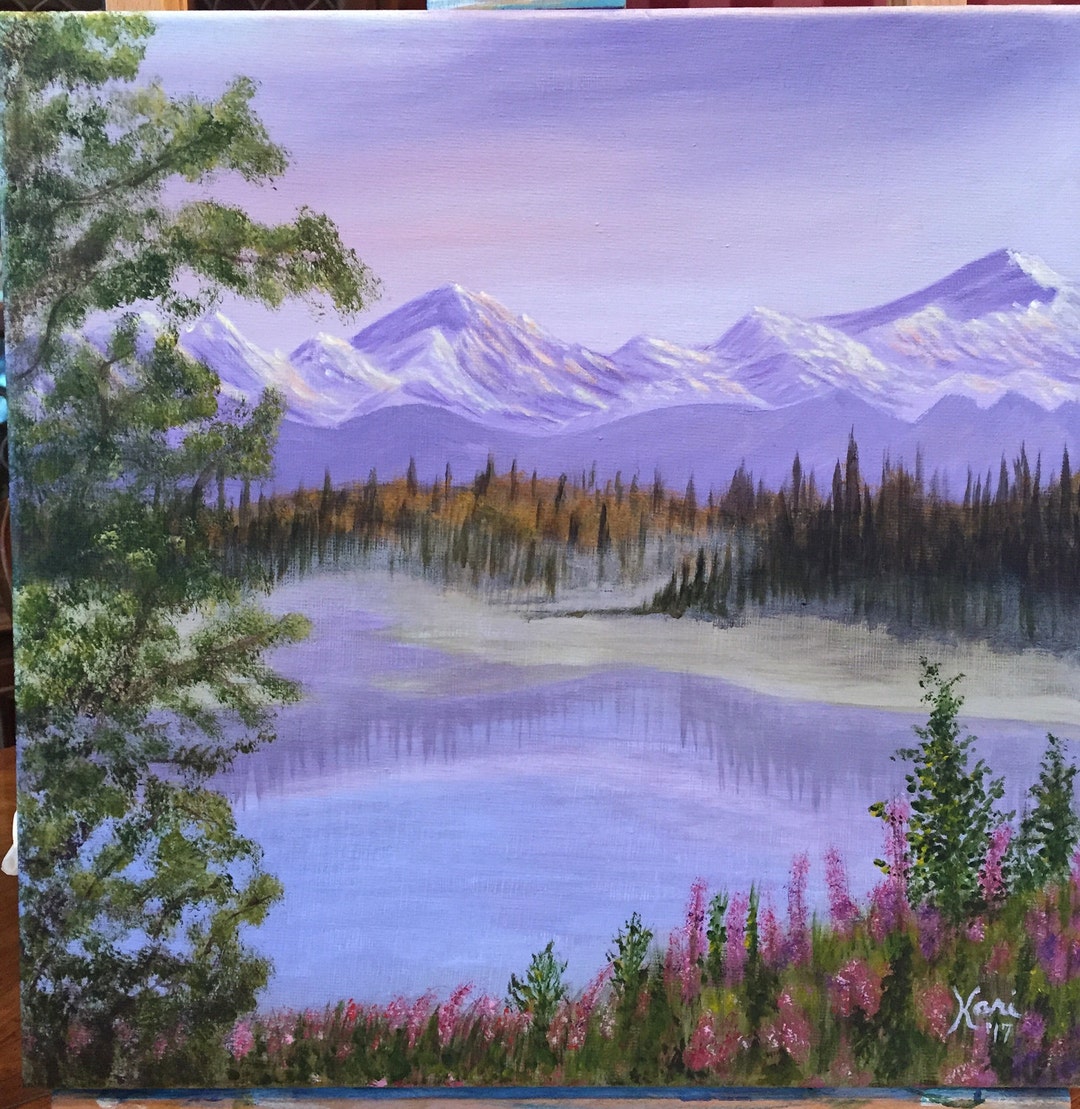 Purple Mountain Majesty - Etsy