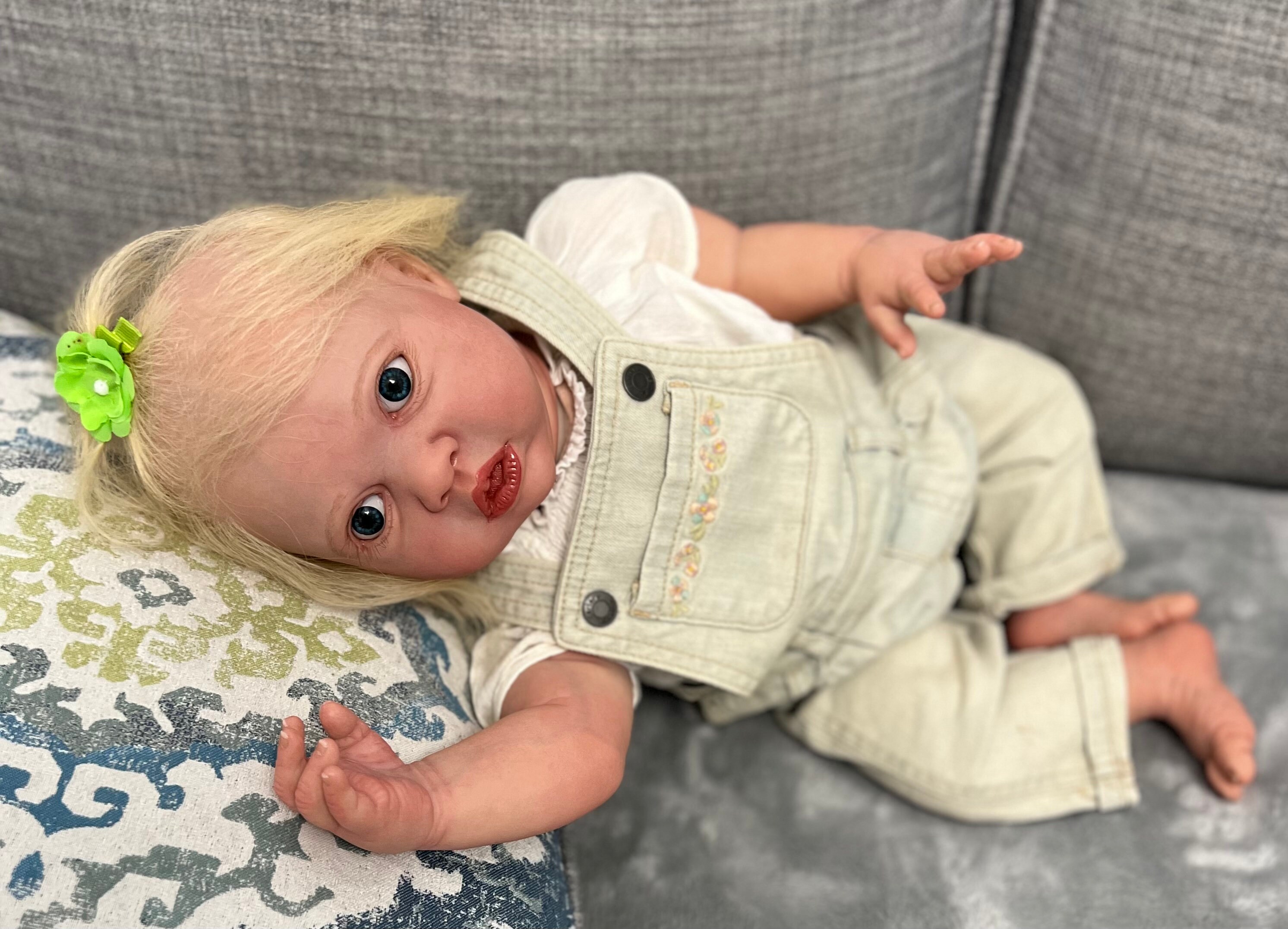 Reborn Baby Doll Elliot 6 Months Old ,by Michelle Fagan - Etsy