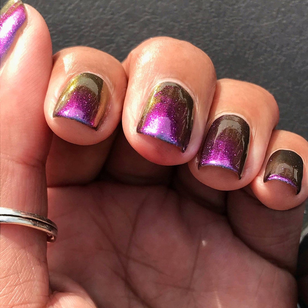 Magic Trick,multichrome Nail Polish, Indie Nail Polish 5 Free Nail ...