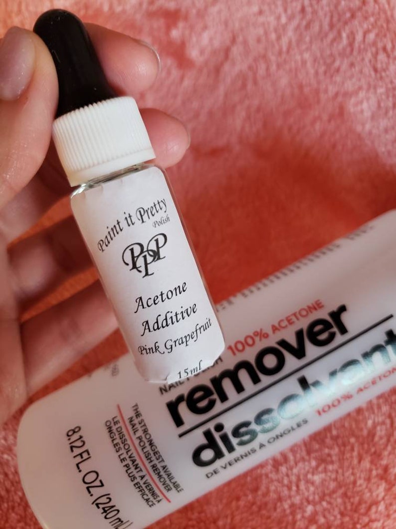 Acetone Additive Nail Care Lacquer Indie Nail Polish 5 - Etsy