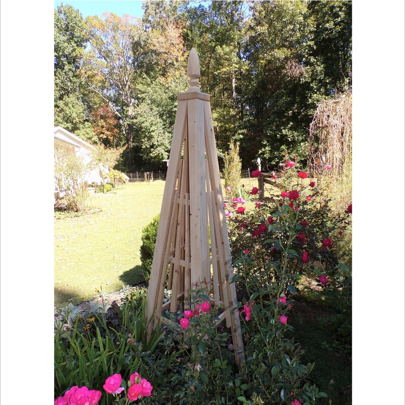Garden Obelisk - Etsy
