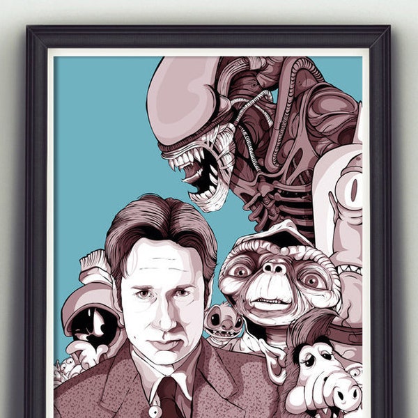 X Files Art - Etsy