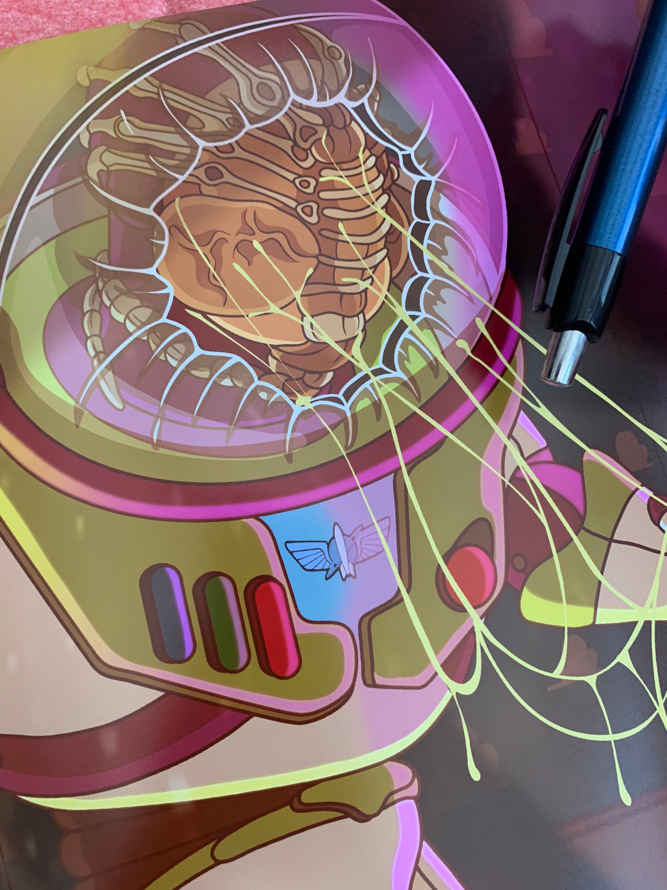 Aliens Meets Toy Story Art Print Limited Edition Signed by - Etsy UK