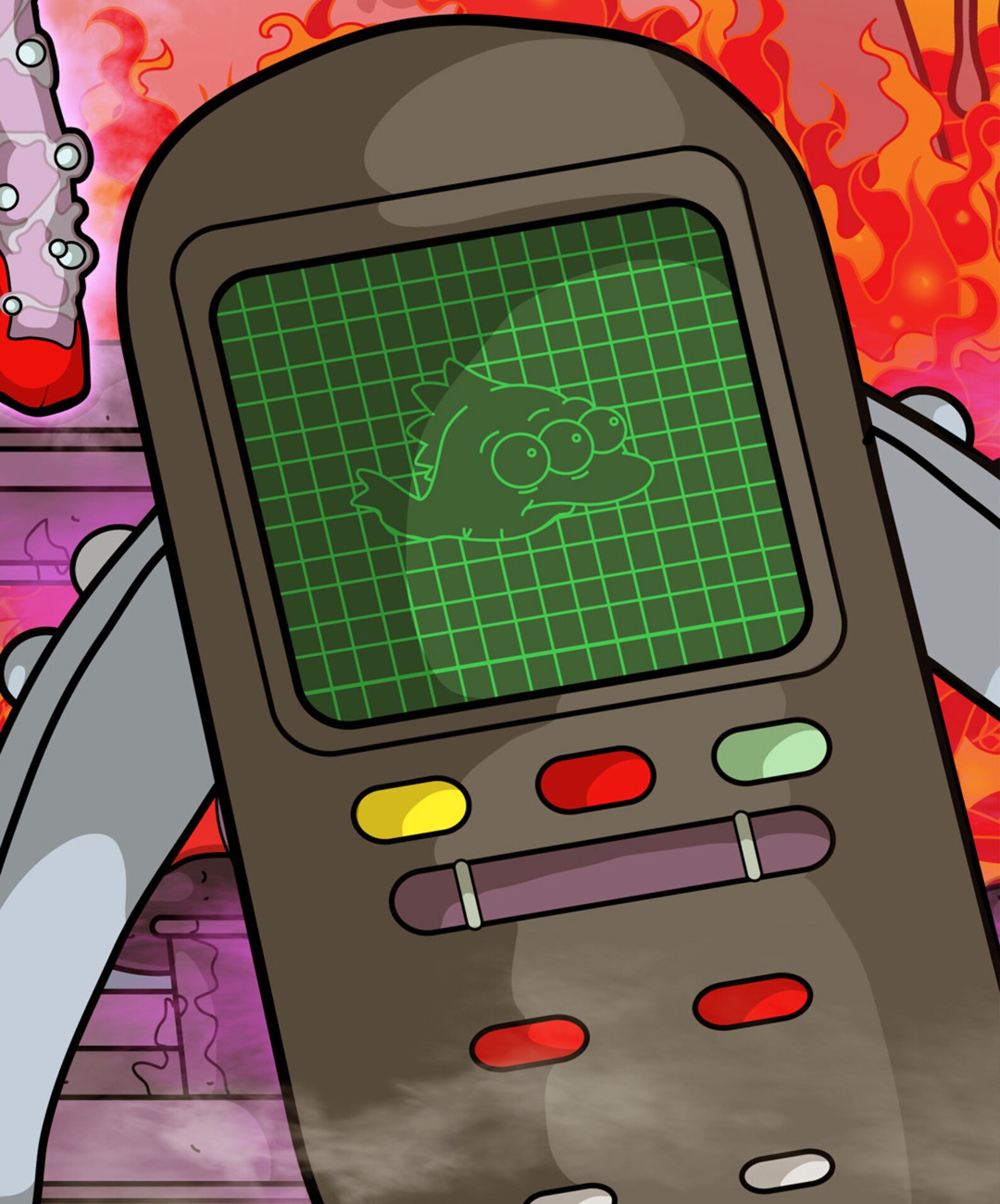 Ghostbusters Simpsons Style Art Print Limited Edition Signed | Etsy