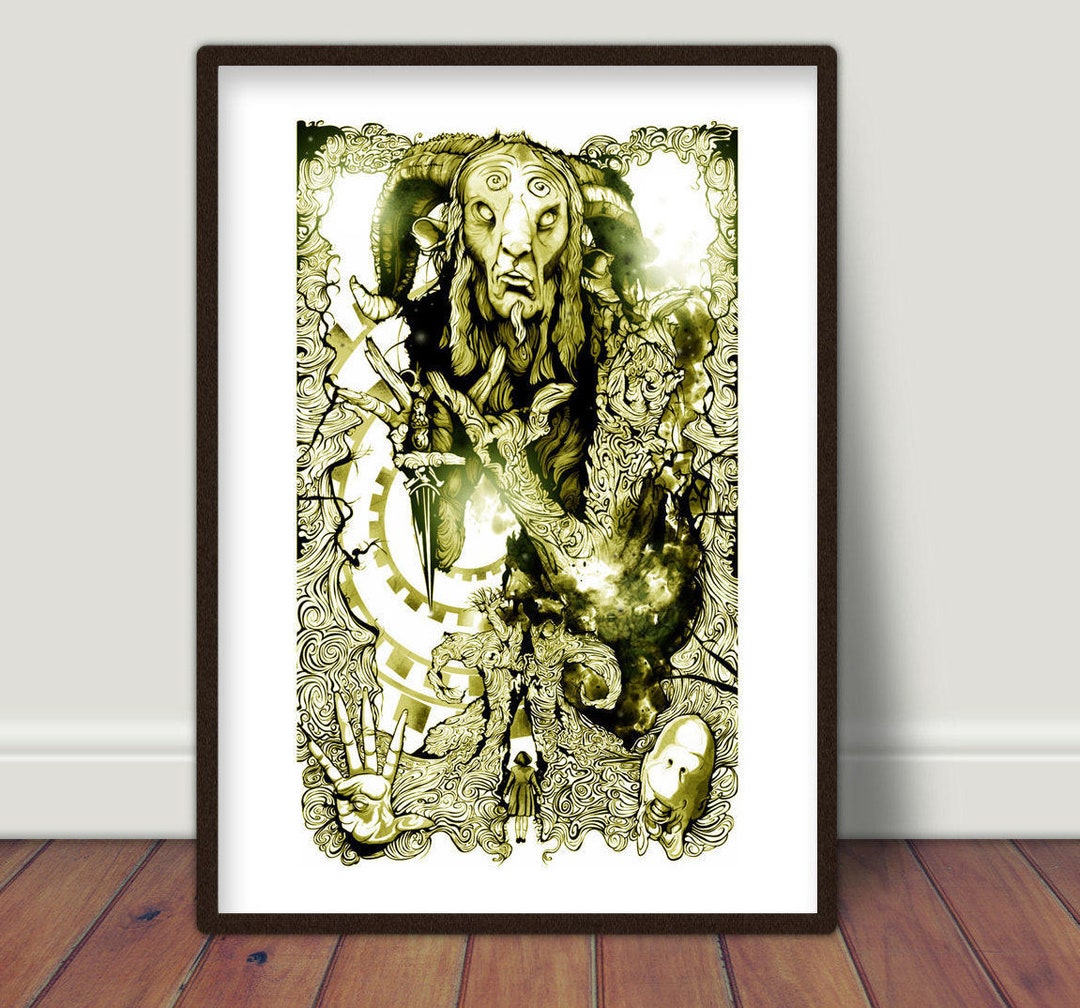 Pans Labyrinth Art Print Pan's Labyrinth Collectible Limited Signed by ...