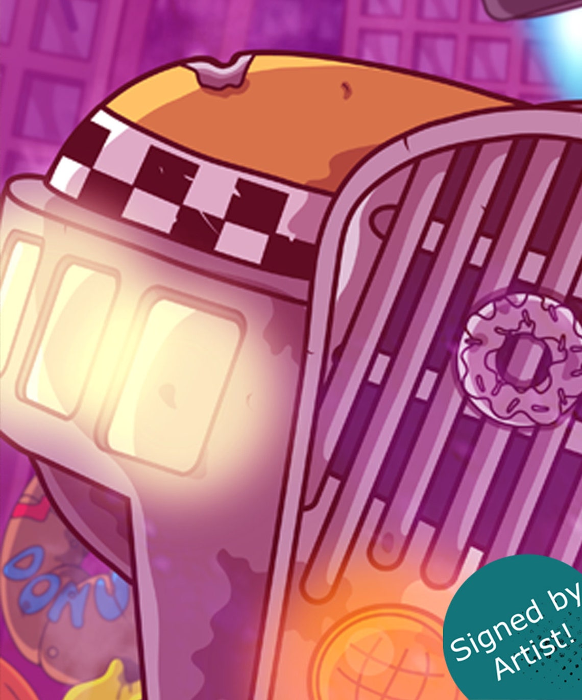 Fifth Element Simpsons Style Art Print Limited Edition - Etsy