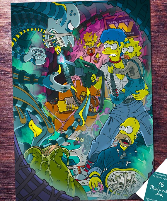 The Aliens From Simpsons