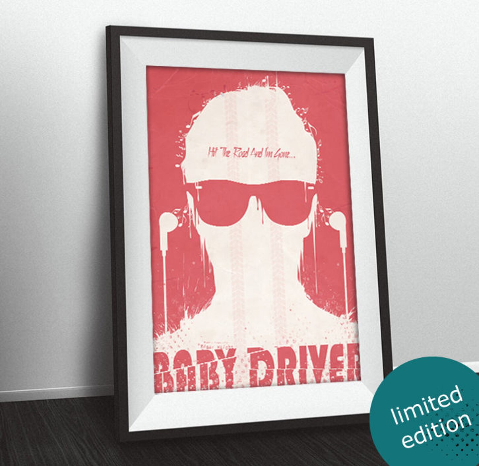 Baby Driver Art Print Limited Edition Signed By Artist | Etsy
