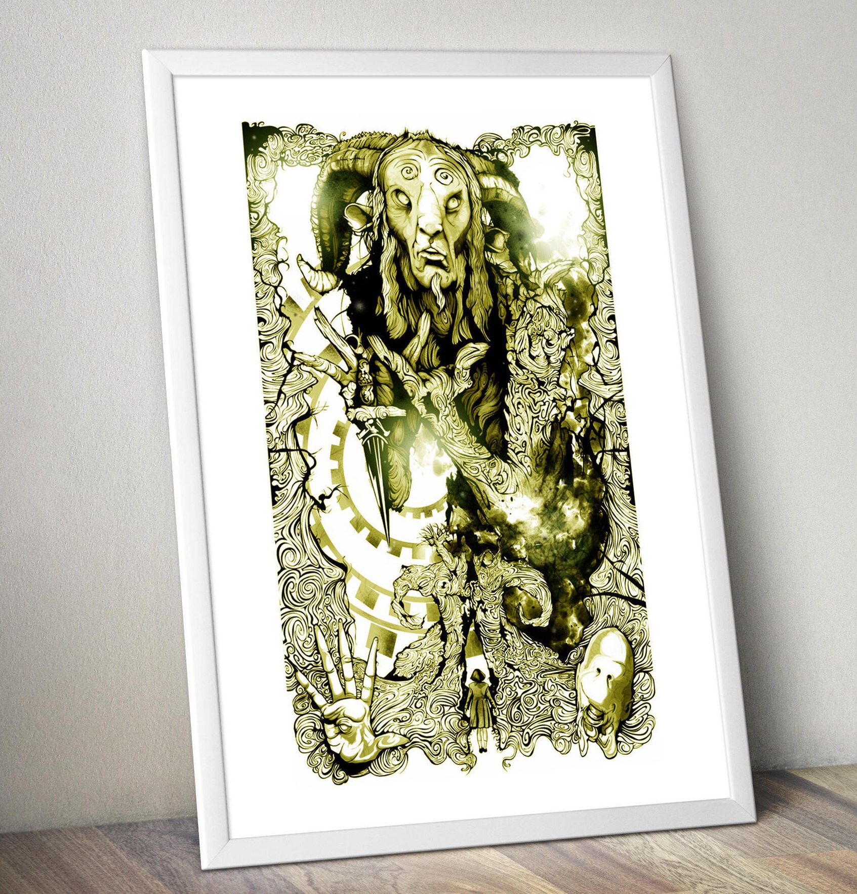 Pans Labyrinth Art Print Pan's Labyrinth Collectible - Etsy UK