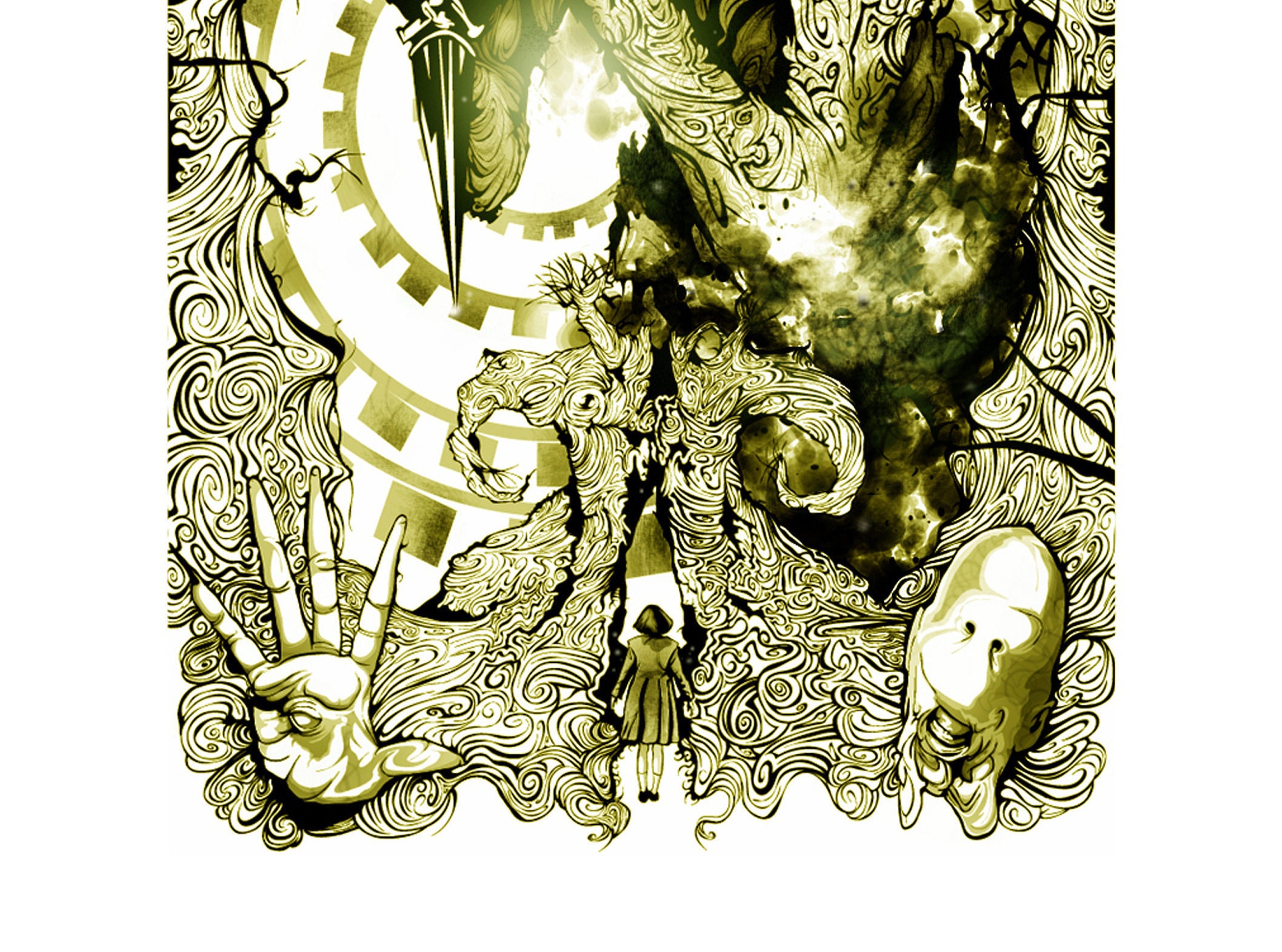 Pans Labyrinth Art Print Pan's Labyrinth Collectible - Etsy UK