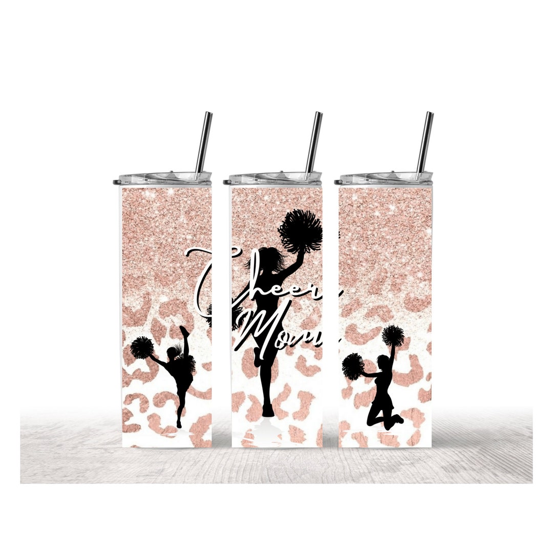 Tumbler Wrap Cheer Mom 20oz PNG File for Sublimation Printing for Use ...