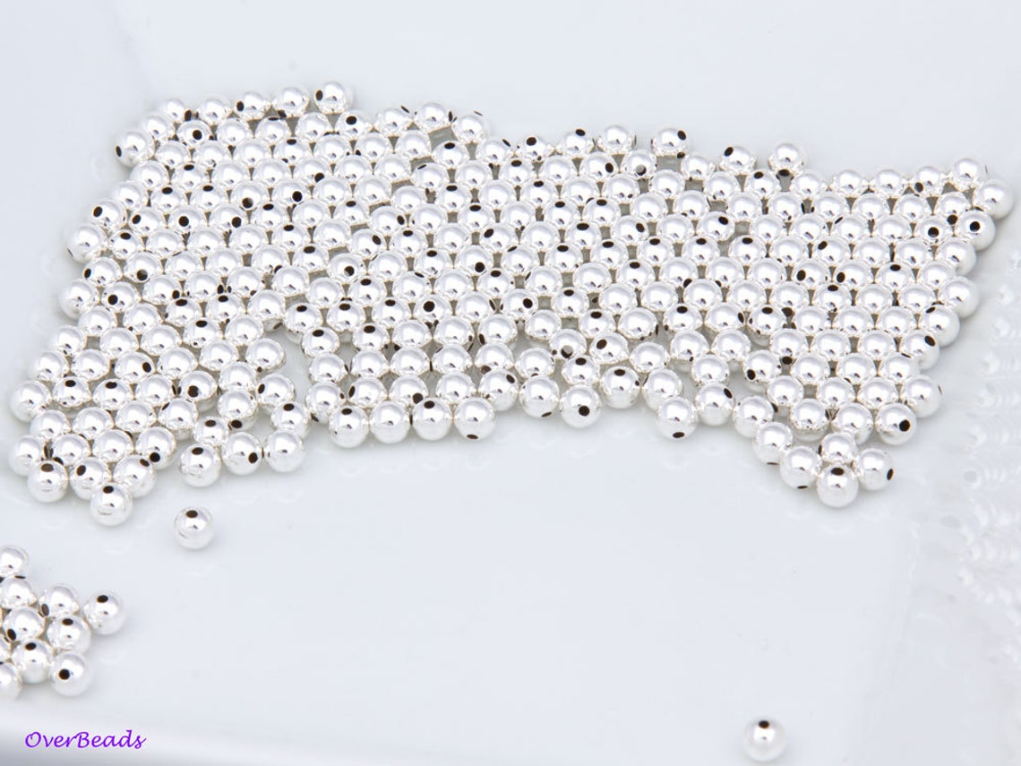 5MM Sterling Silver .925 /100 250 500 700 or 1000 Pcs - Etsy