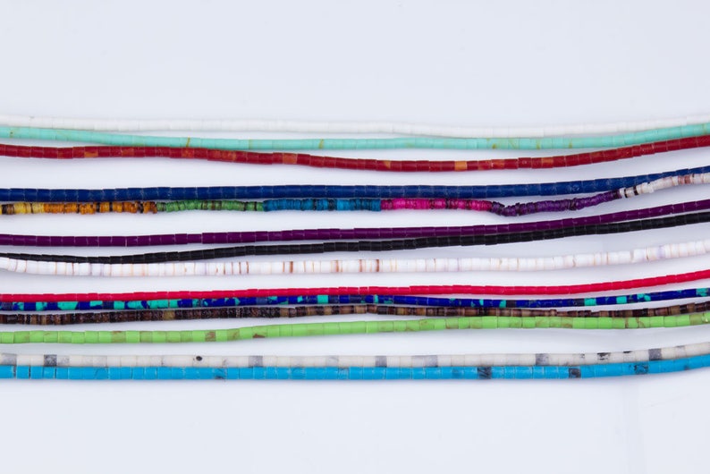 5 Strands - 2–3mm High Quality Penshell Beads, 24" Inch Strand Length ...