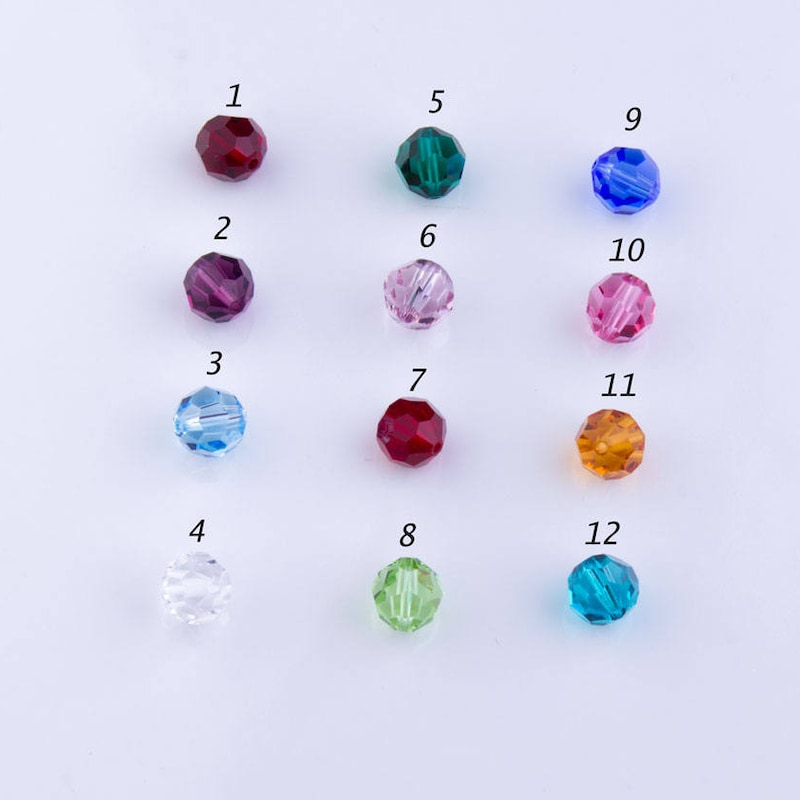 Round Birthstones - Etsy