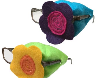 Soft Felt Over-the-lens Reusable Handmade Eye Patch to Treat - Etsy