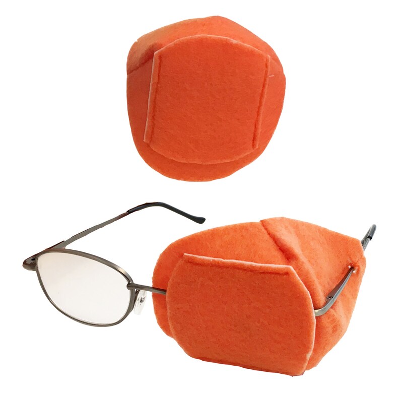 Monogrammed Soft Felt Over-the-lens Reusable Handmade Eye | Etsy