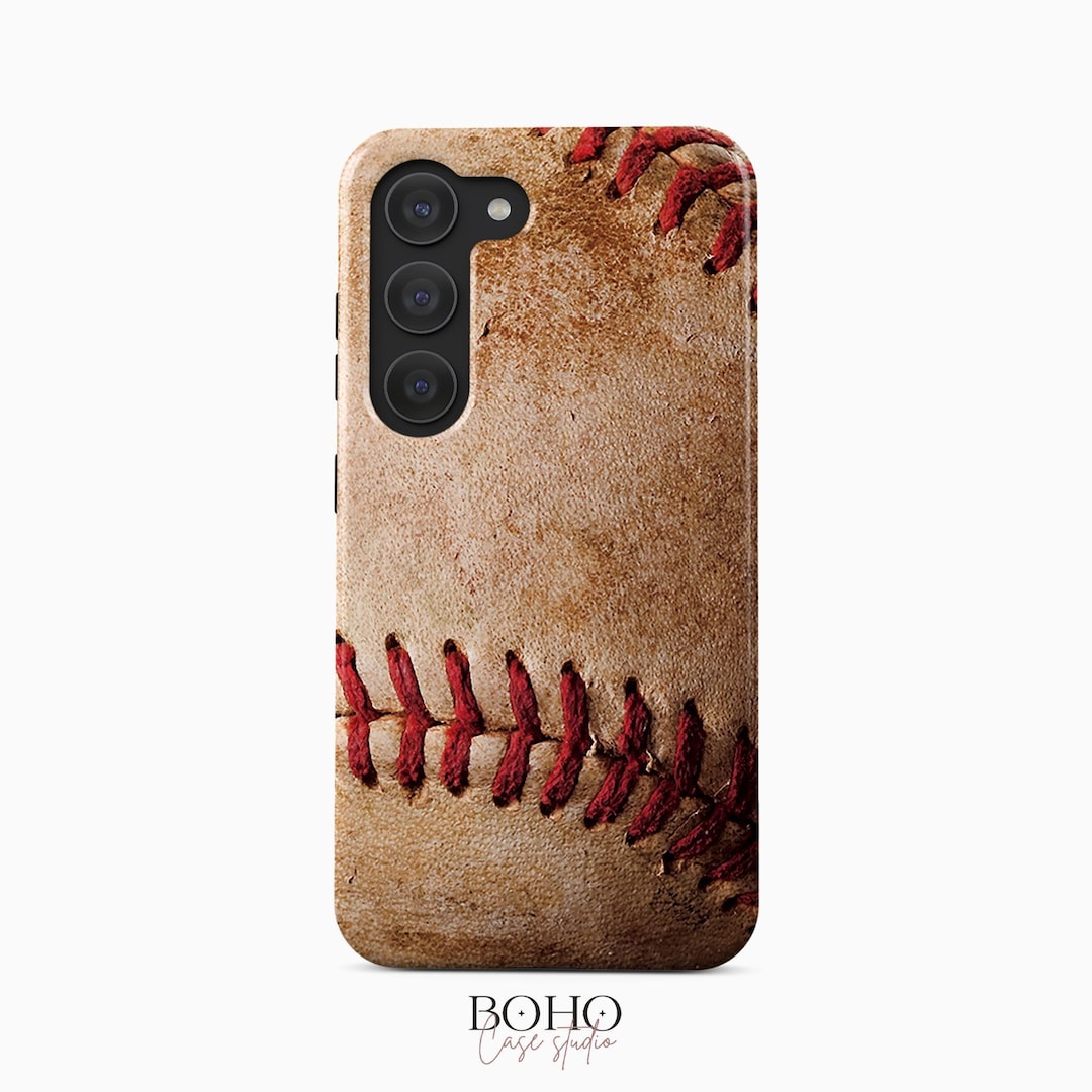 Baseball Phone Case for Samsung Galaxy S24 Ultra Plus, iPhone 16 Pro ...