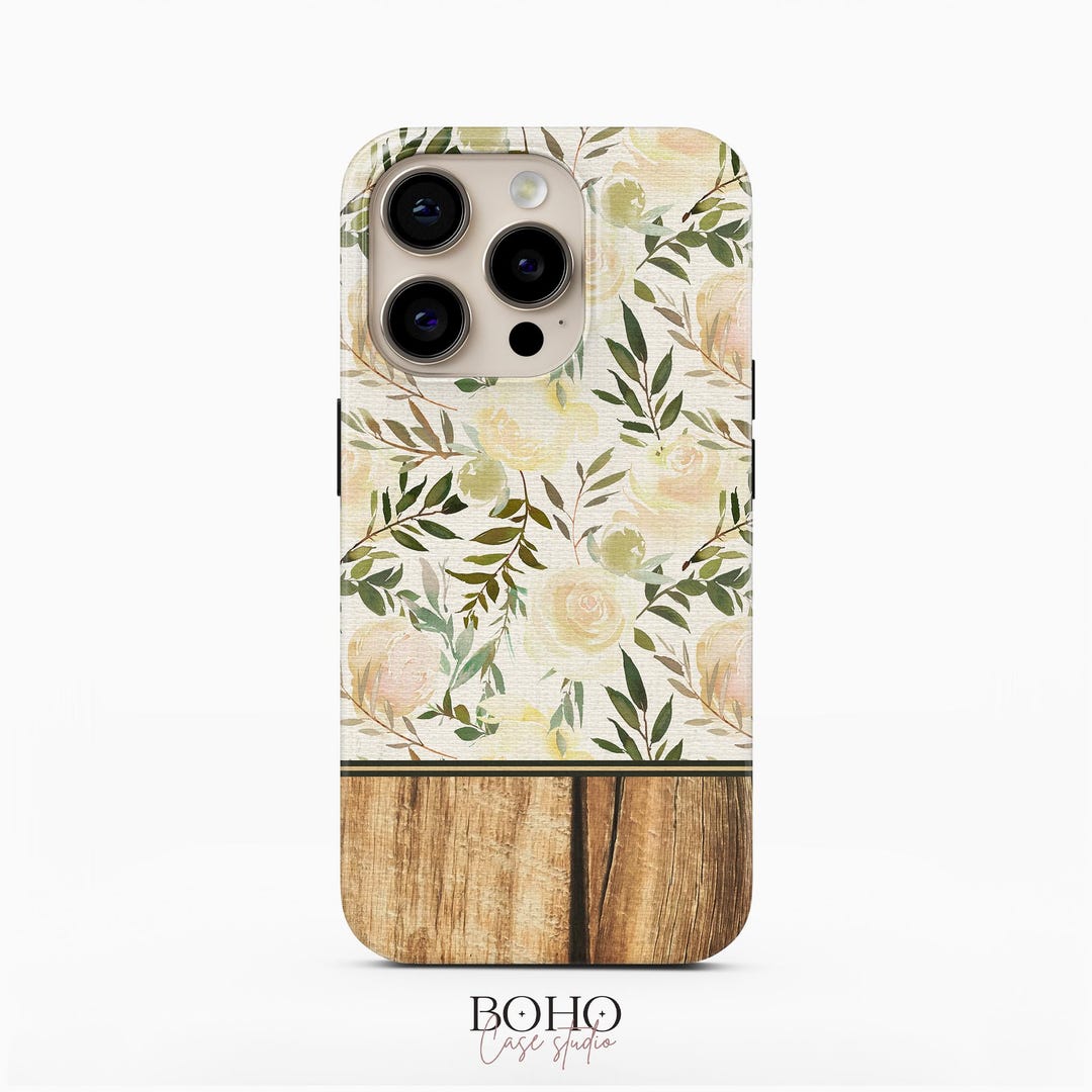 Watercolor Flowers Pattern iPhone 13 Pro Max Case iPhone 14 Pro TOUGH ...