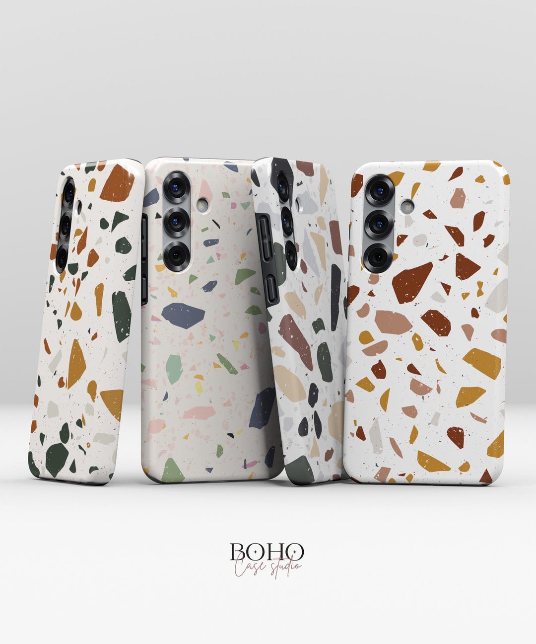 Neutral Terrazzo Magsafe Case for Samsung Galaxy S26 S25 S24 S23 S22 ...