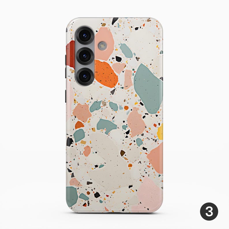 Terrazzo Marble Magsafe Case for Samsung Galaxy S26 S25 S24 S23 Plus ...