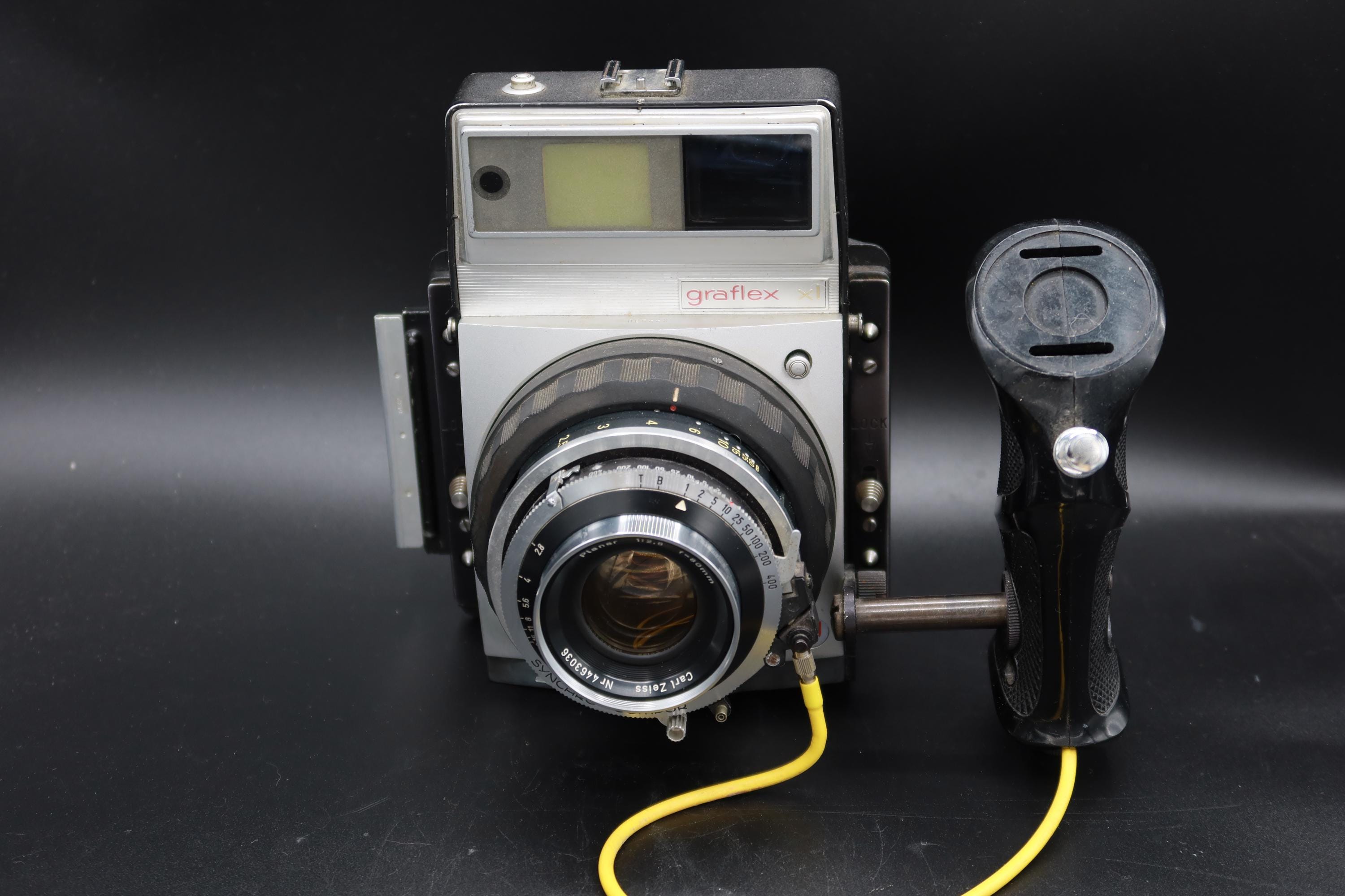 Graflex XL Medium Format Film Camera With Planar 80mm F/2.8 Lens ...