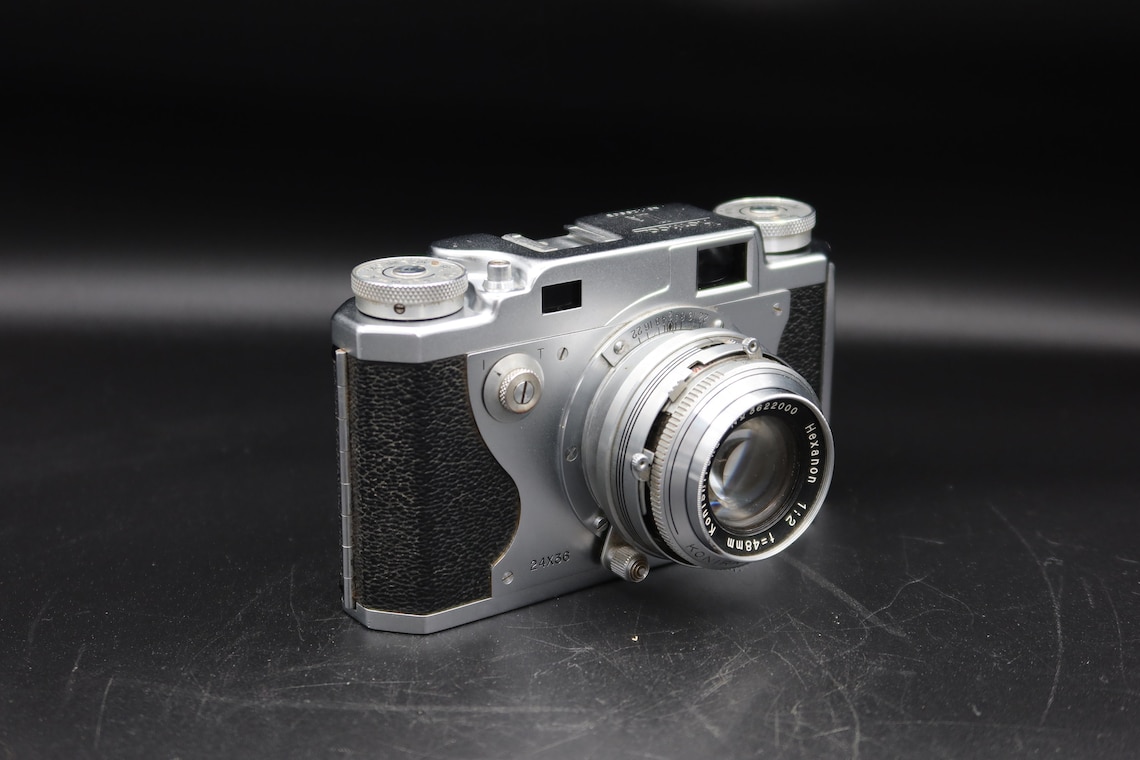 Konica IIA Vintage Rangefinder Film Camera, Overhauled, Ready to Shoot ...