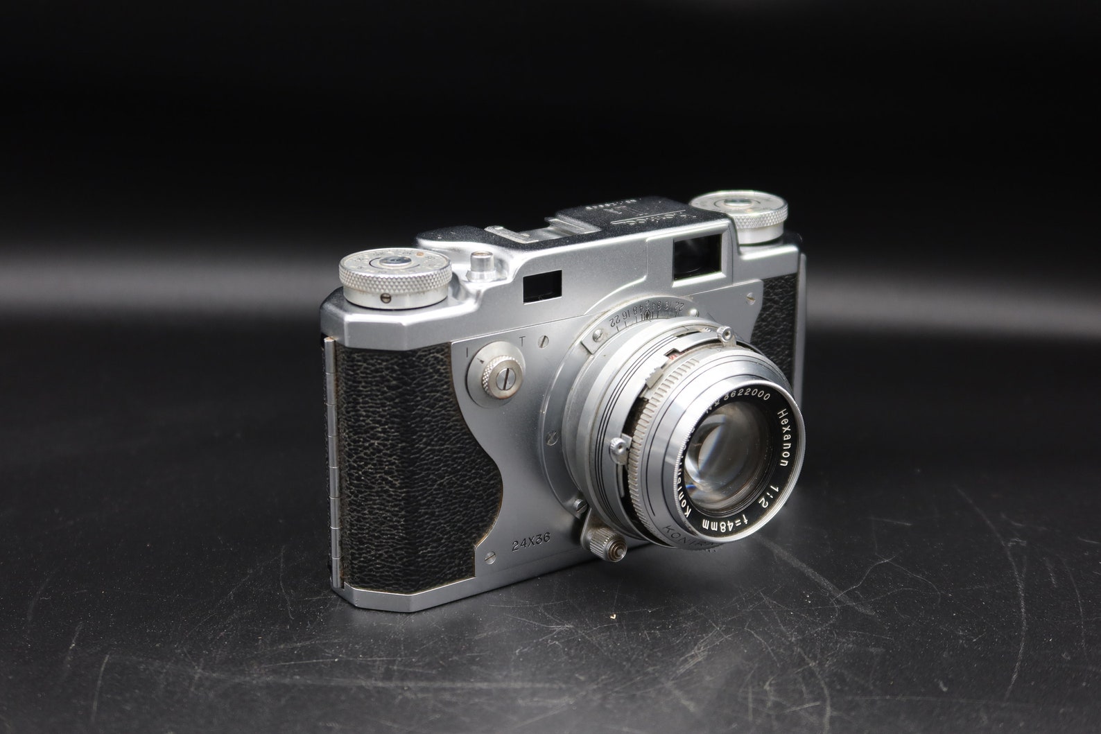 Konica IIA Vintage Rangefinder Film Camera, Overhauled, Ready to Shoot ...