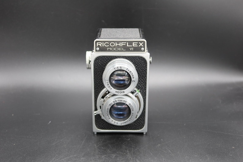 Ricohlfex Model VI Vintage TLR Medium Format Film Camera, Overhauled ...