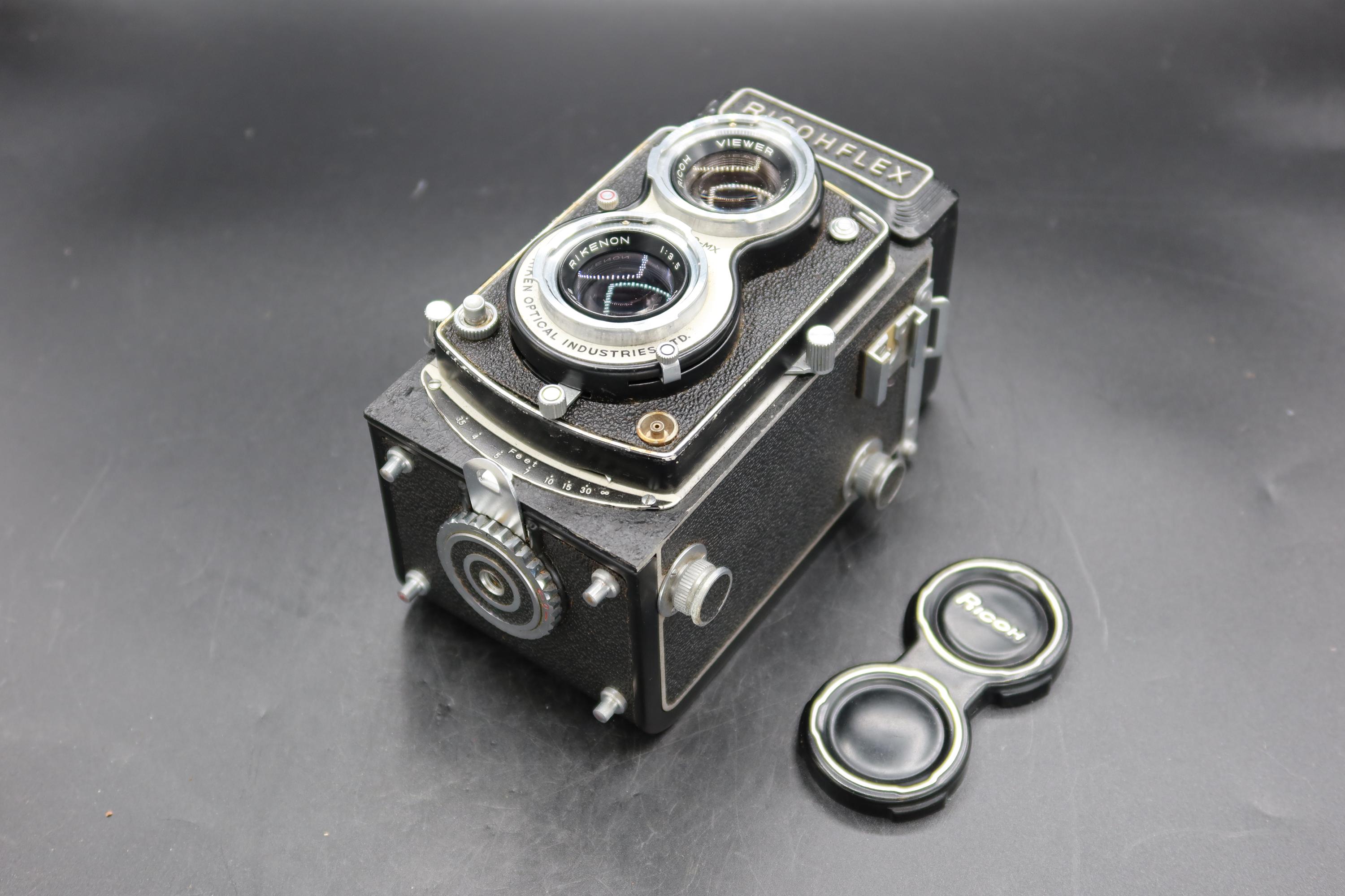 Ricoh Ricohflex TLR Medium Format Film Camera, Overhauled, Ready to ...