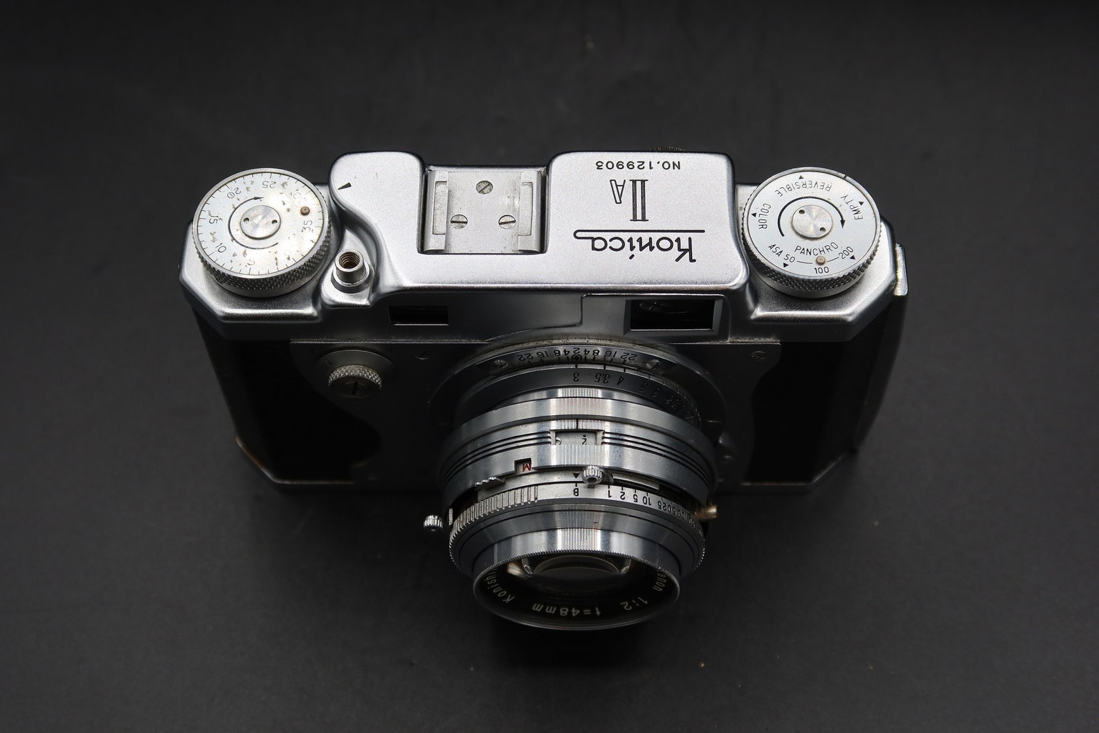 Konica IIA Vintage Rangefinder Film Camera, Overhauled, Ready to Shoot ...
