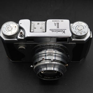 Konica IIA Vintage Rangefinder Film Camera, Overhauled, Ready to Shoot ...