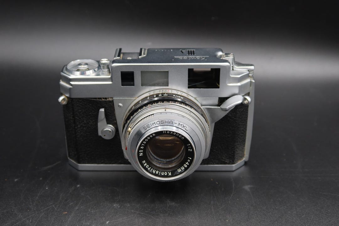 Konica IIIA Vintage Rangefinder Film Camera With 48mm F/2 Lens ...
