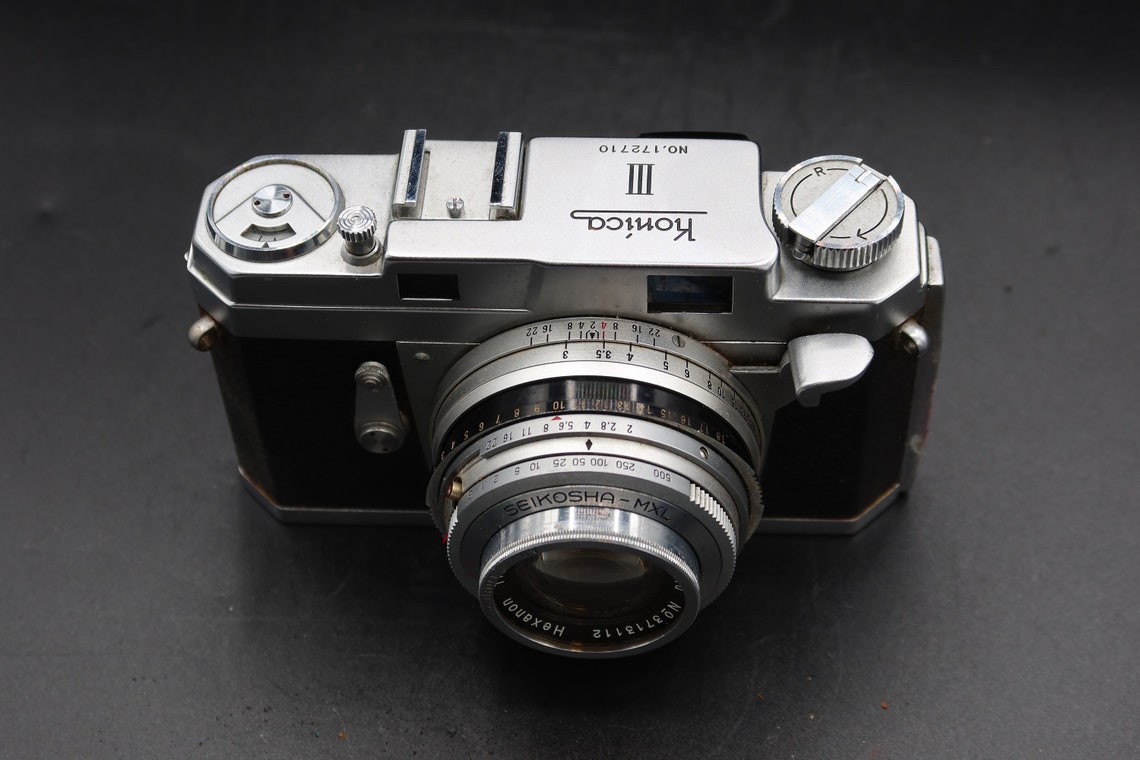 Konica III Vintage Rangefinder Camera, Fully Overhauled, Ready to Use ...