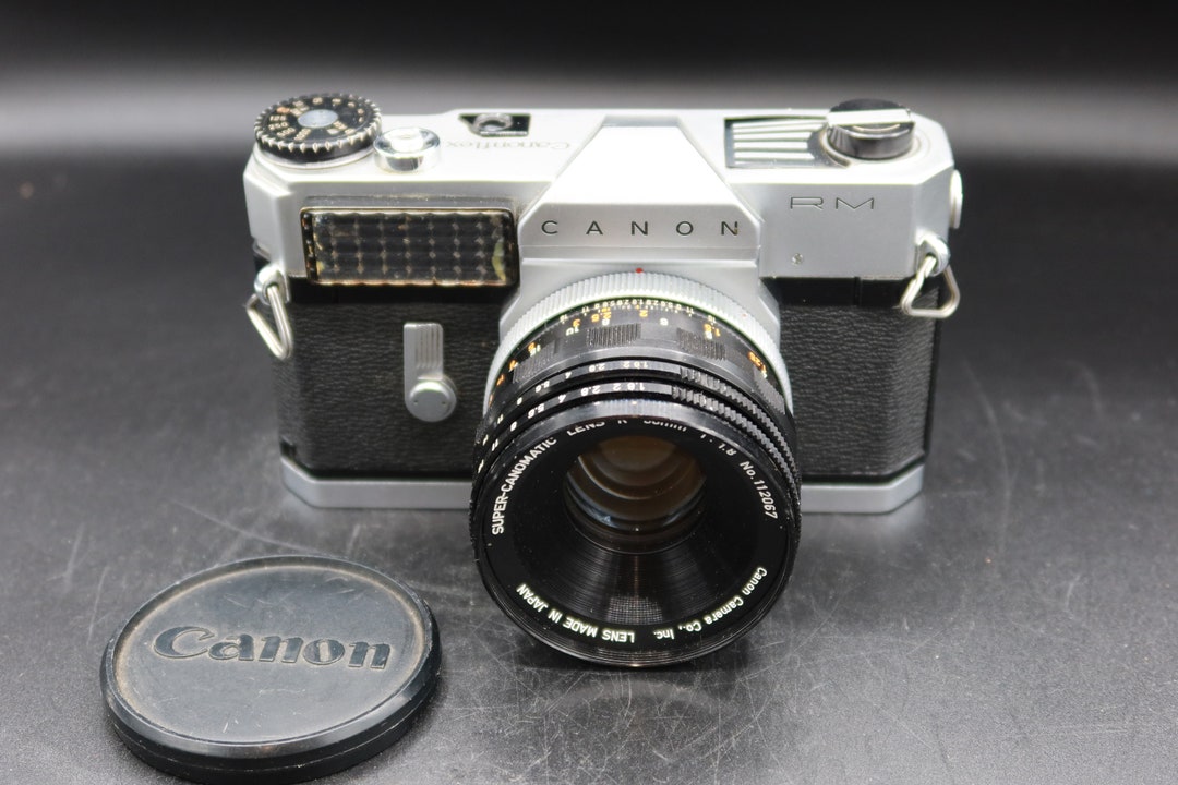 Canon Canonflex RM Vintage SLR Camera With Super Canomatic Lens, Very ...