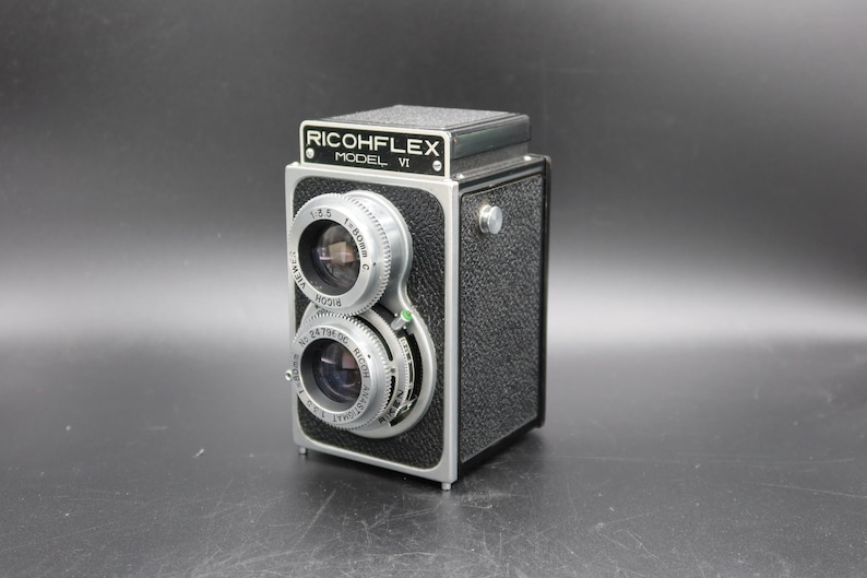 Ricohlfex Model VI Vintage TLR Medium Format Film Camera, Overhauled ...