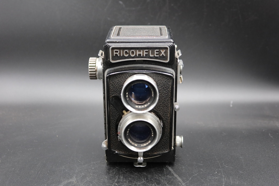 Ricohflex Dia Vintage TLR Medium Format Film Camera, Overhauled, Ready ...