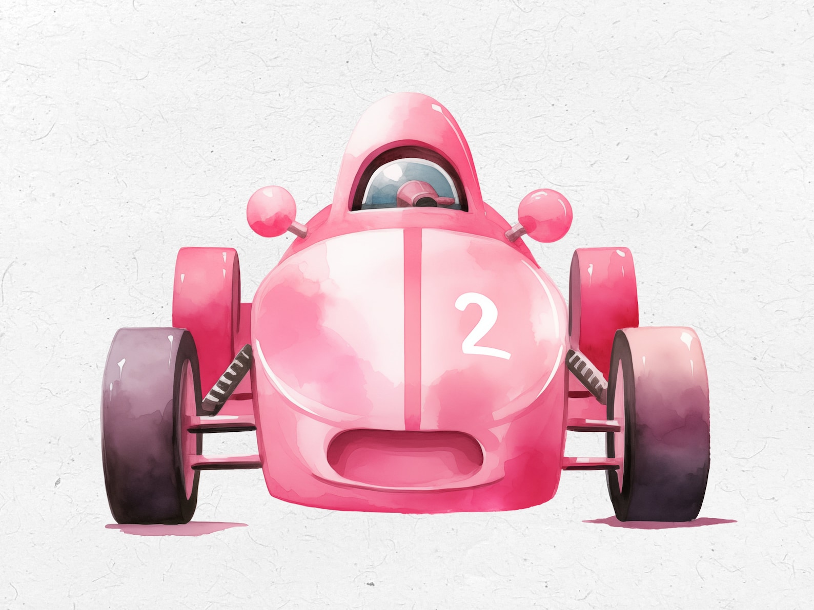 Race Car Clipart, Pink Race Car Clipart, Girl Racing Clipart, Race Car ...