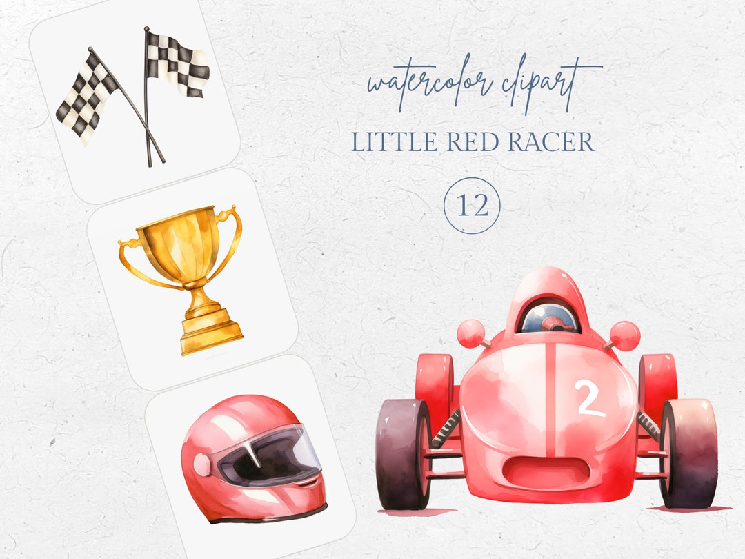 Watercolor Racing Cars Clipart Png, Cute Vintage Cars Watercolor, Race ...
