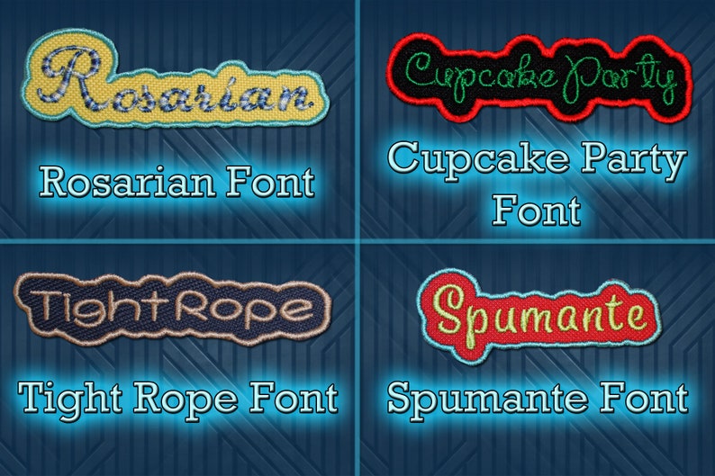 Custom Embroidered Patch Personalized Name or Text Iron On/sew - Etsy