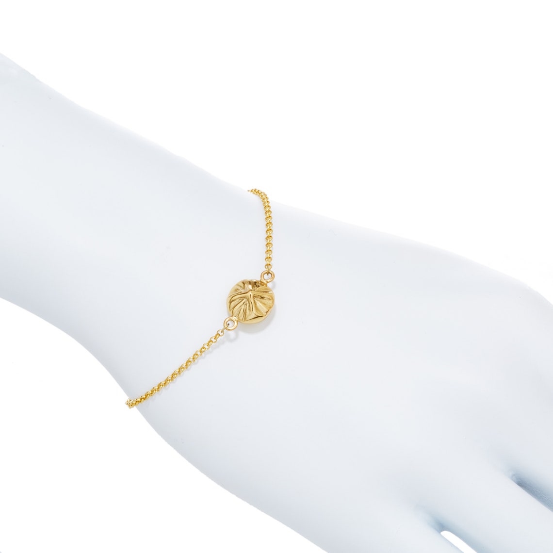 Gold Plated Soup Dumpling Bracelet – Sterling Silver XLB Charm - Etsy