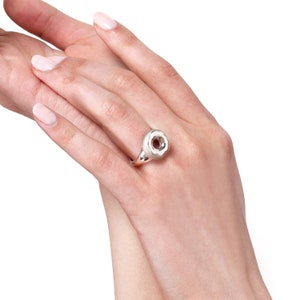 Glazed Doughnut Ring Sterling Silver by Delicacies Jewelry - Every ...