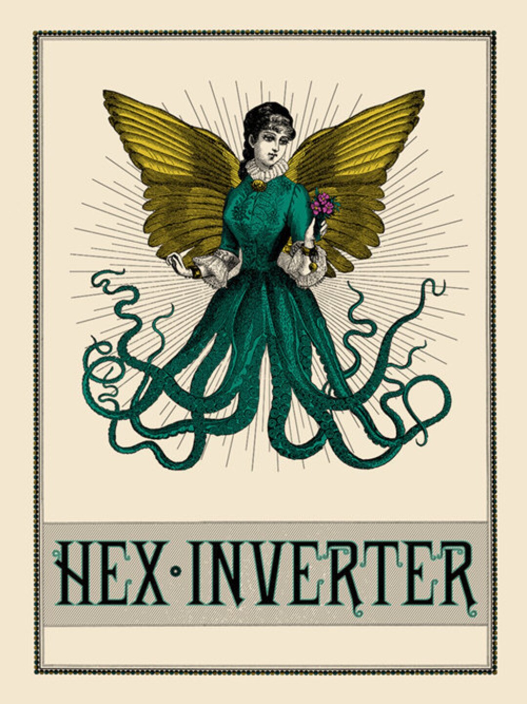Hex Inverter Steampunk Poster Silkscreen Print 18x24 - Etsy