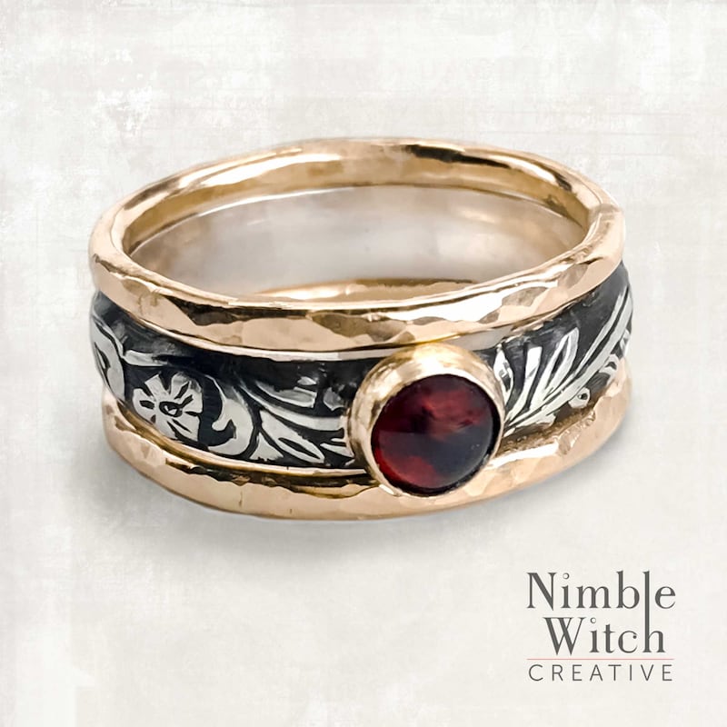 Large Metal Ring - Etsy