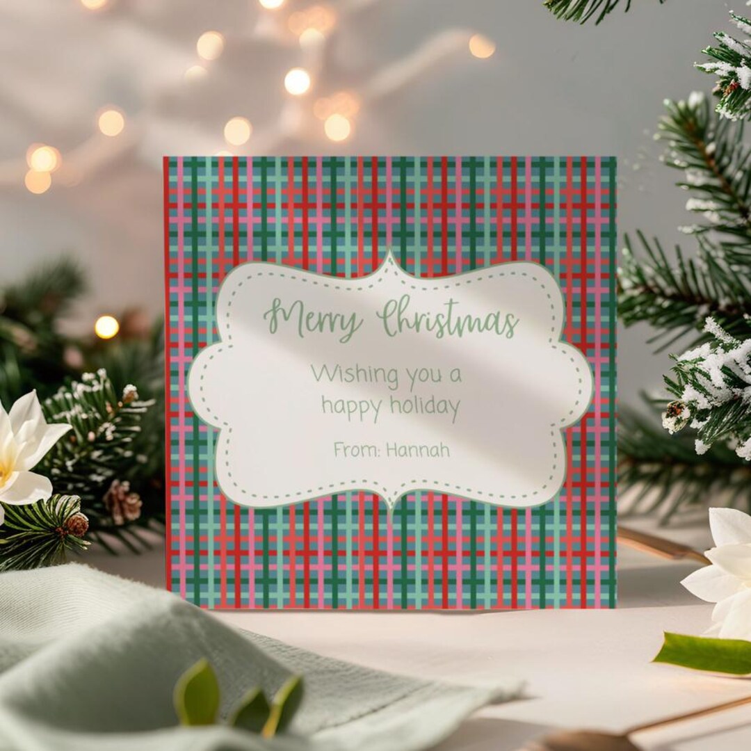 Class Christmas Cards L Class Holiday Cards L Grandmillennial Christmas ...