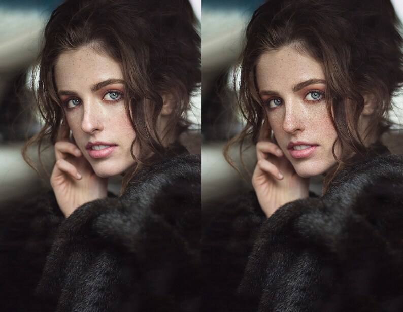 Digital Freckles Overlay for Photoshop Portrait Photographers - Etsy