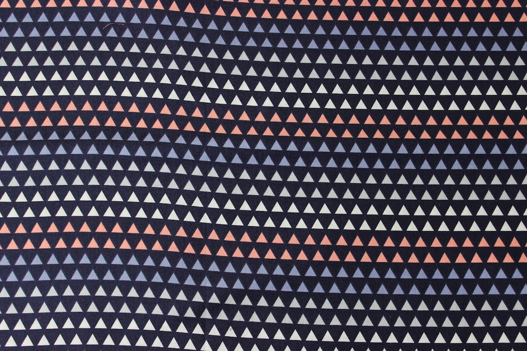 Coraline Triangle Gradient by Camelot Fabrics - Navy Multi - Sold by ...