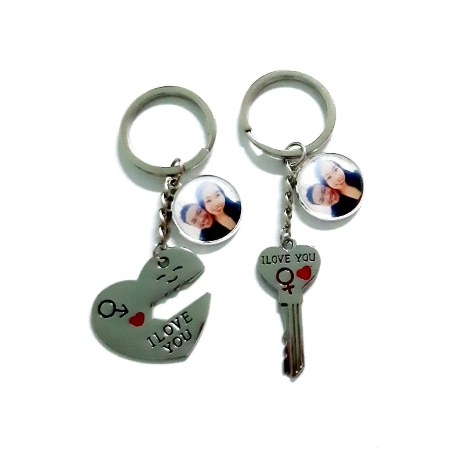 Custom Couple Matching Keychains - Etsy