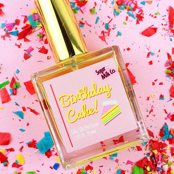 Birthday Cake Body Oil - Etsy